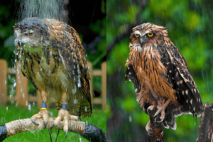 Wet Owl: Explanation and Hilarious Image - Owl Pond